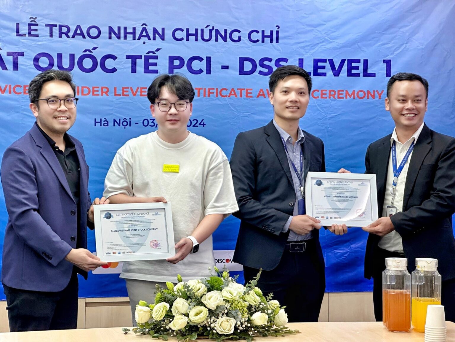 CMC Cyber Security đã trao chứng chỉ PCI DSS cấp độ cao nhất cho Alliex ...